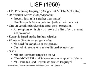 principle of programming language subject unit-1 | PPT
