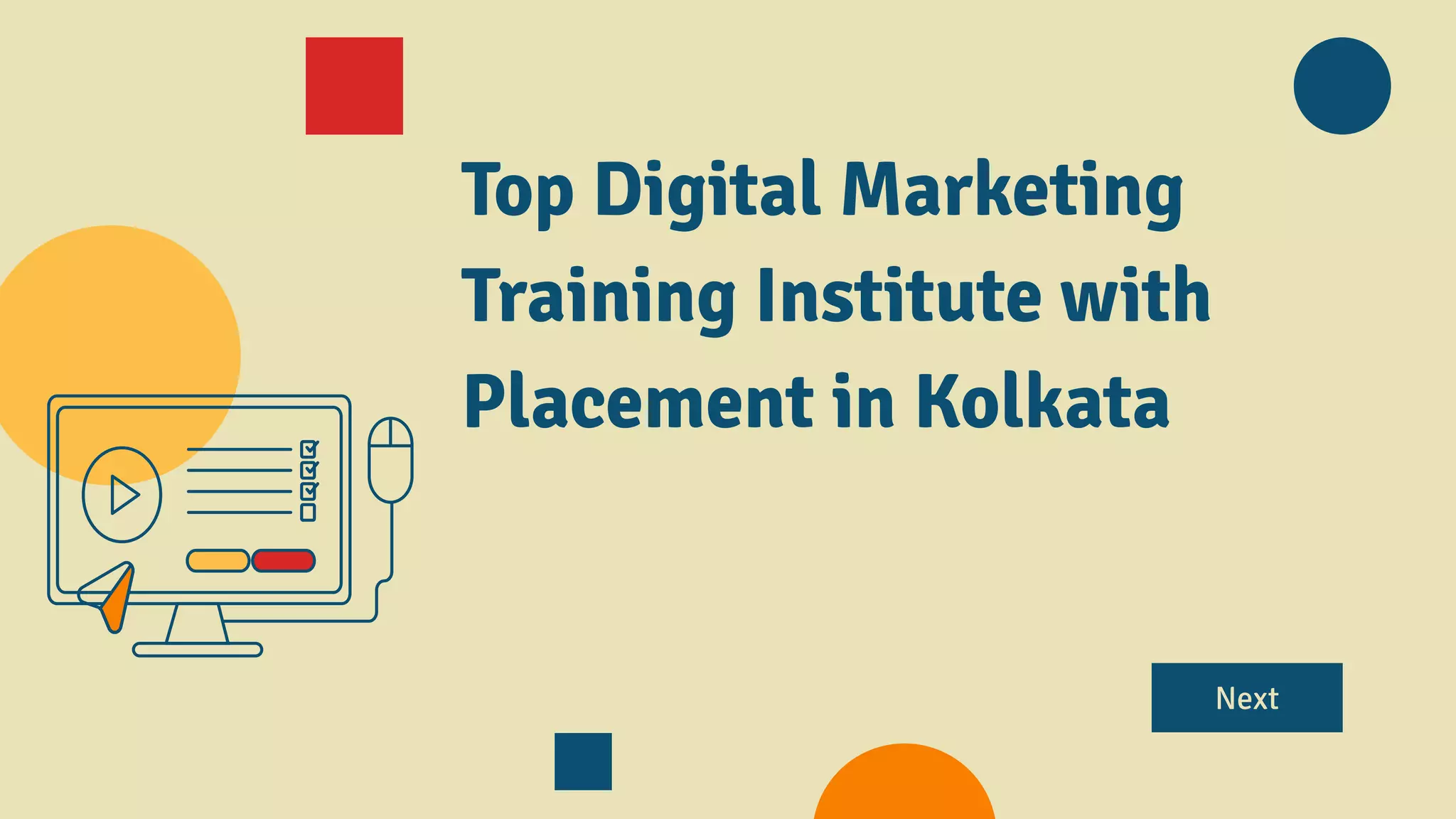Top Digital Marketing Training Institute With Placement In Kolkata Ppt 