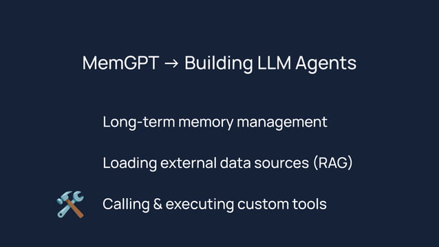Memgpt Introduction To Memory Augmented Chat Ppt