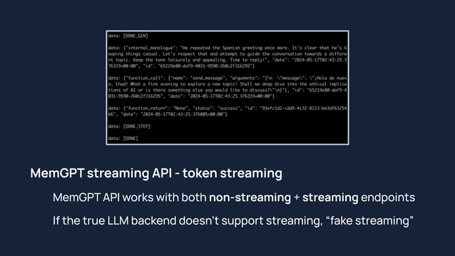 MemGPT: Introduction to Memory Augmented Chat | PDF