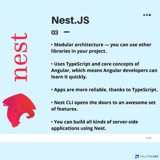 Top Node.JS Frameworks to Look at in 2020 | PPT