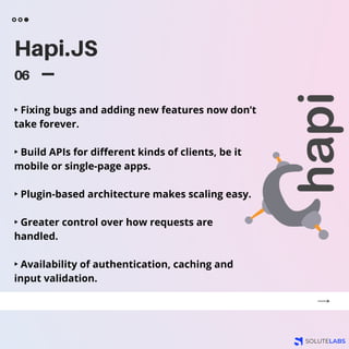 Top Node.JS Frameworks to Look at in 2020 | PPT