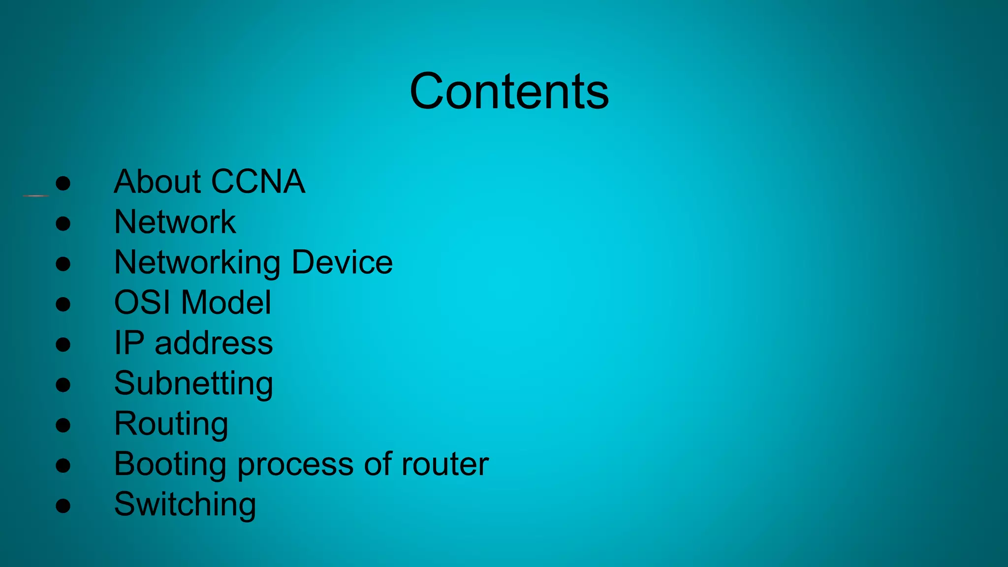 Presentation On Ccna Pptx Computer Networking Computing