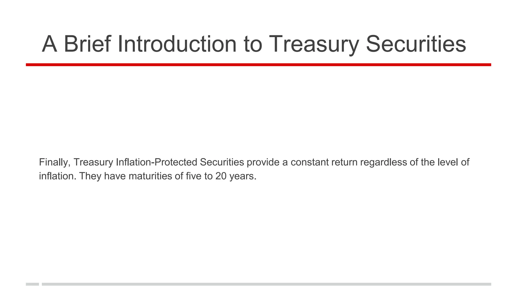 A Brief Introduction to Treasury Securities | PPT