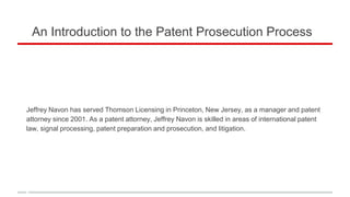 An Introduction to the Patent Prosecution Process | PPTX
