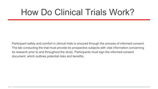 How Do Clinical Trials Work? | PPT