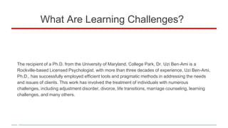 What Are Learning Challenges? | PPTX