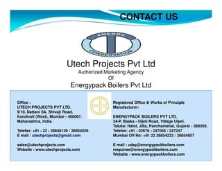 boiler,steam boiler,industrial boiler,thermic fluid, heater,hot water boiler manufacturer (utech ...