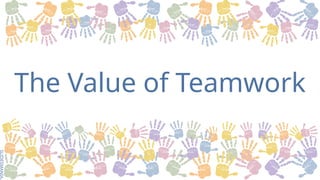 The Value of Teamwork Powerpoint and Peardeck Slides | PPTX