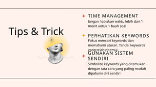 Copy of Verbal Analitis verbal analitik verbal | PPT