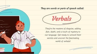 Presentation of Verbals, Gerunds and Participles Lesson for Middle ...