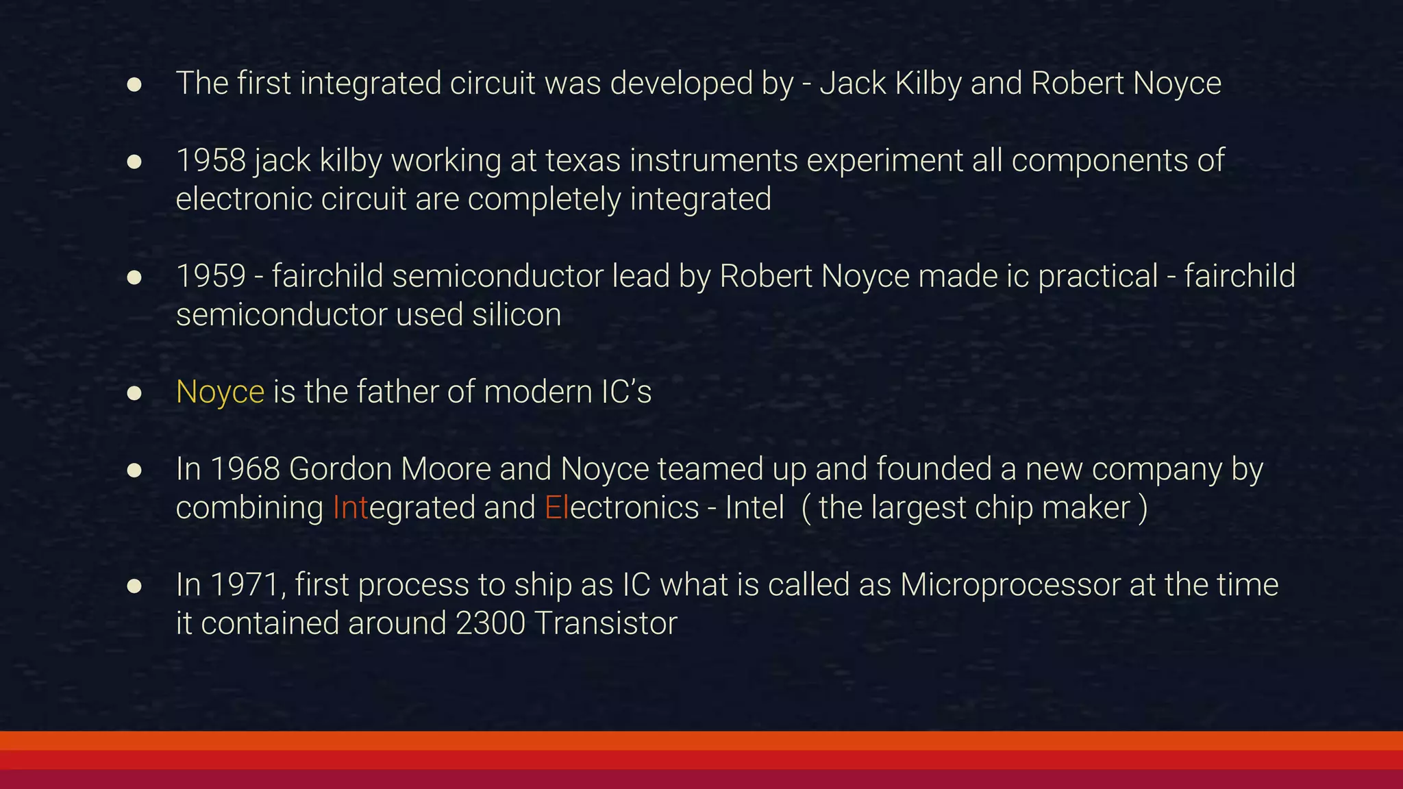 Integrated Circuit (IC TECHNOLOGY) | PPTX