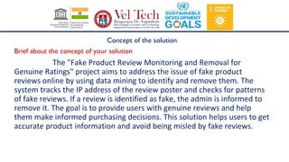 fake product review monitoring | PPTX