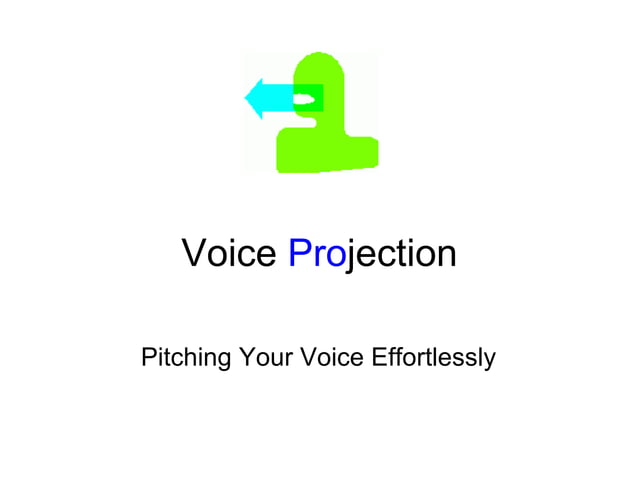 Copy Of Voice Projection | PPT
