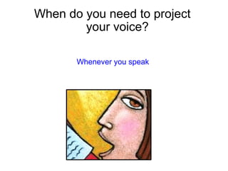 Copy Of Voice Projection | PPT
