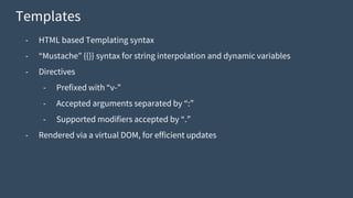 Basics of Vue.js 2019 | PPTX