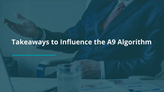 Demystifying Amazon’s Search Engine Ranking Algorithm Recording | PPT