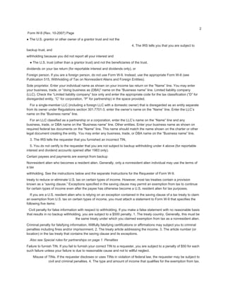 Copy of w 9 withinstructions.pdf | Business Accounting & Finance | Business