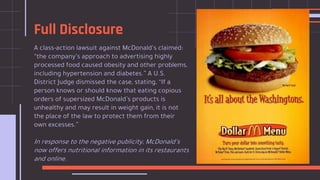 Deceptive Advertising | PPTX