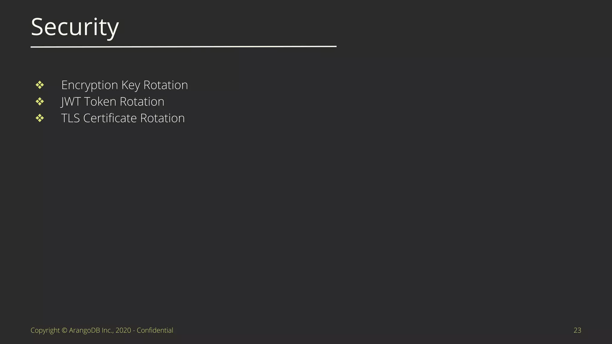 ArangoDB 3.7 Roadmap: Performance at Scale | PPT