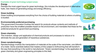 Sustainability, Green Technologies & Eco Cities | PPTX | Environmental ...