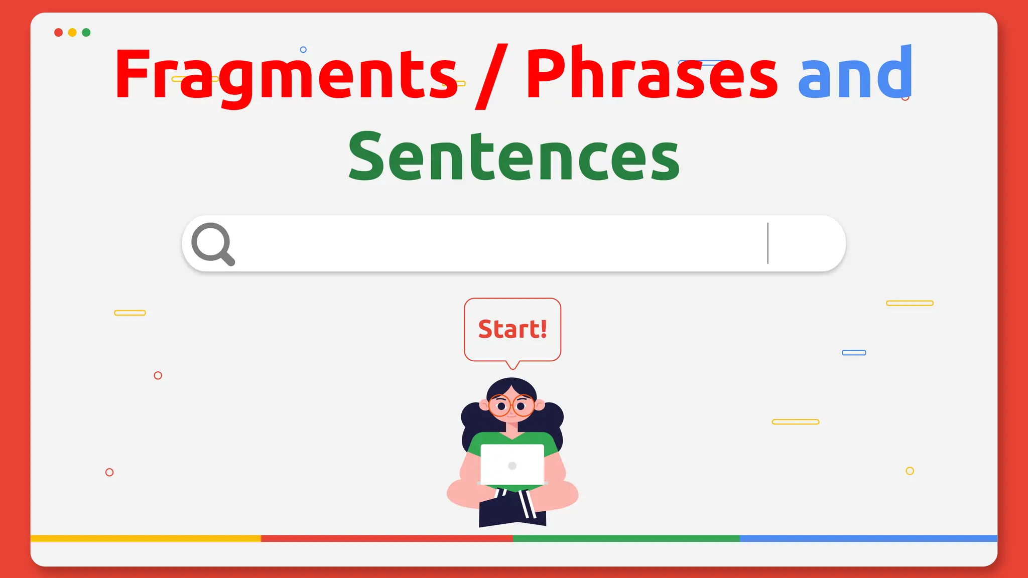 English 3 : Fragments / Phrases and Sentences | PDF
