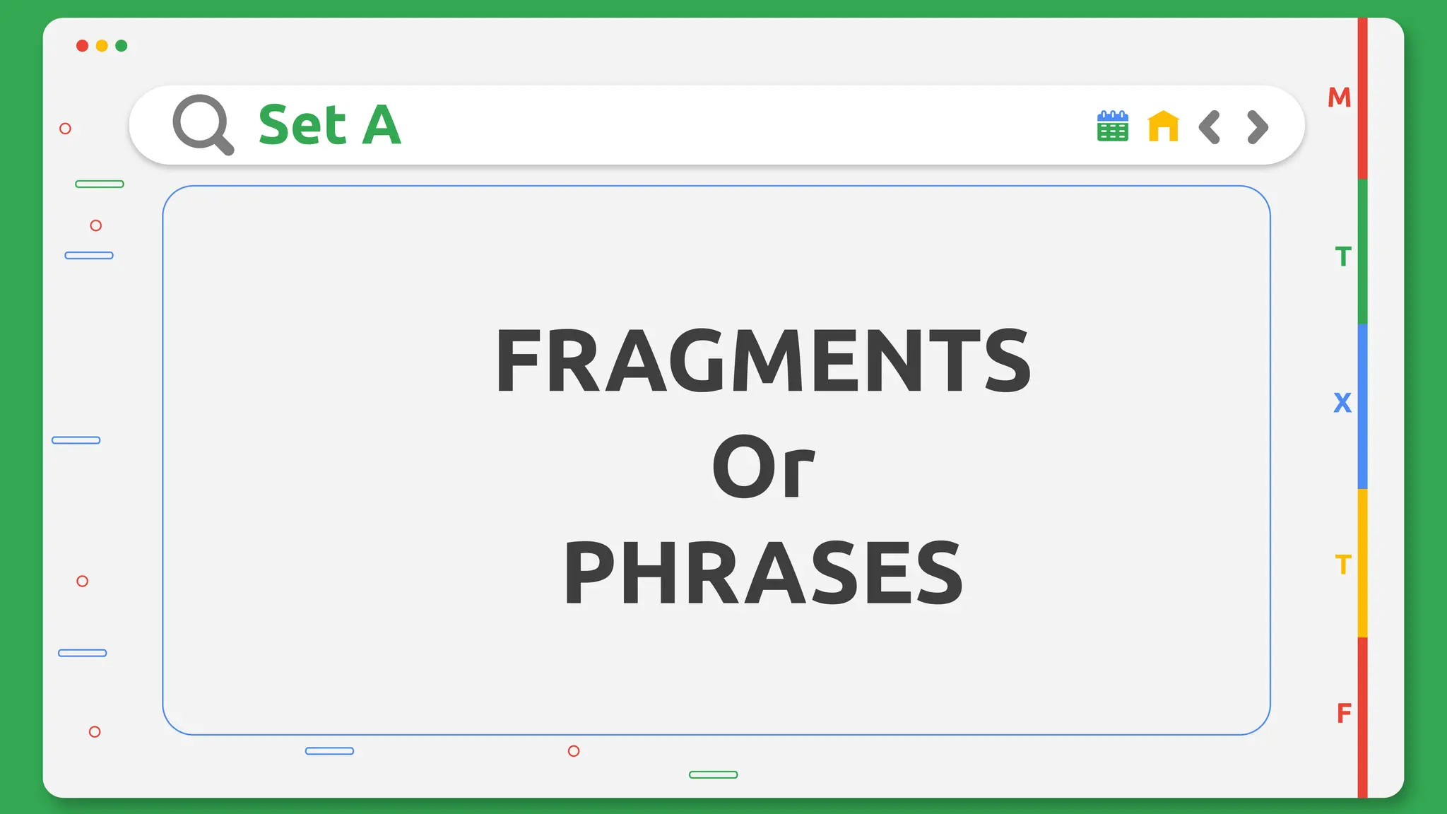 English 3 : Fragments / Phrases and Sentences | PDF