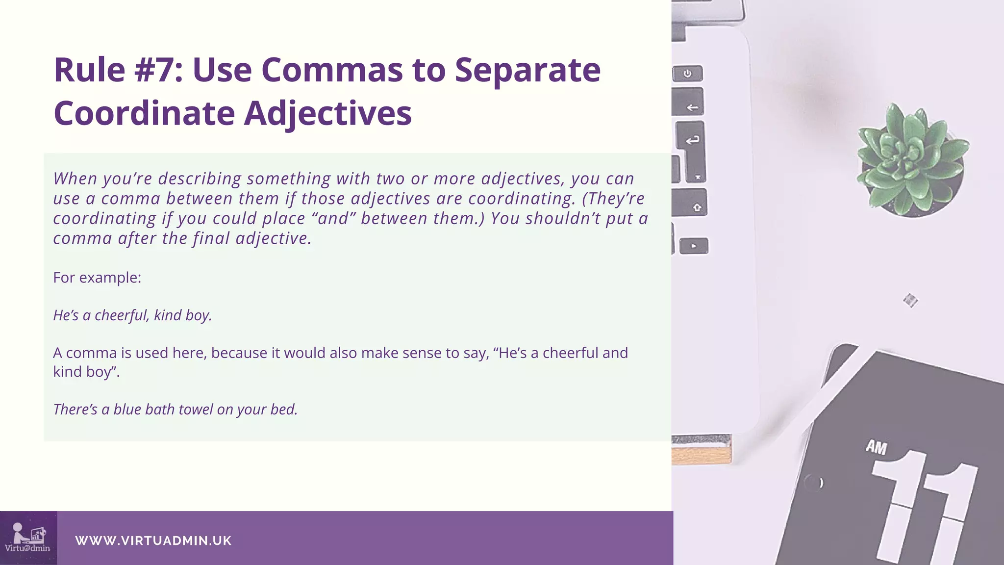 When to use a comma: 10 rules and examples | PDF