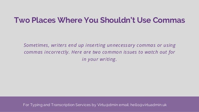 When to use a comma: 10 rules and examples