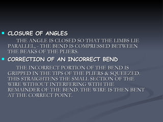 Wire Bending Principles | PPT