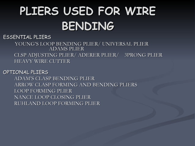 Wire Bending Principles | PPT | Jewelry Making | Arts and Crafts