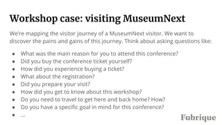 DIY Visitory Journey Mapping MuseumNext 2019 | PDF