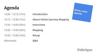 DIY Visitory Journey Mapping MuseumNext 2019 | PDF