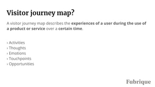 DIY Visitory Journey Mapping MuseumNext 2019 | PDF