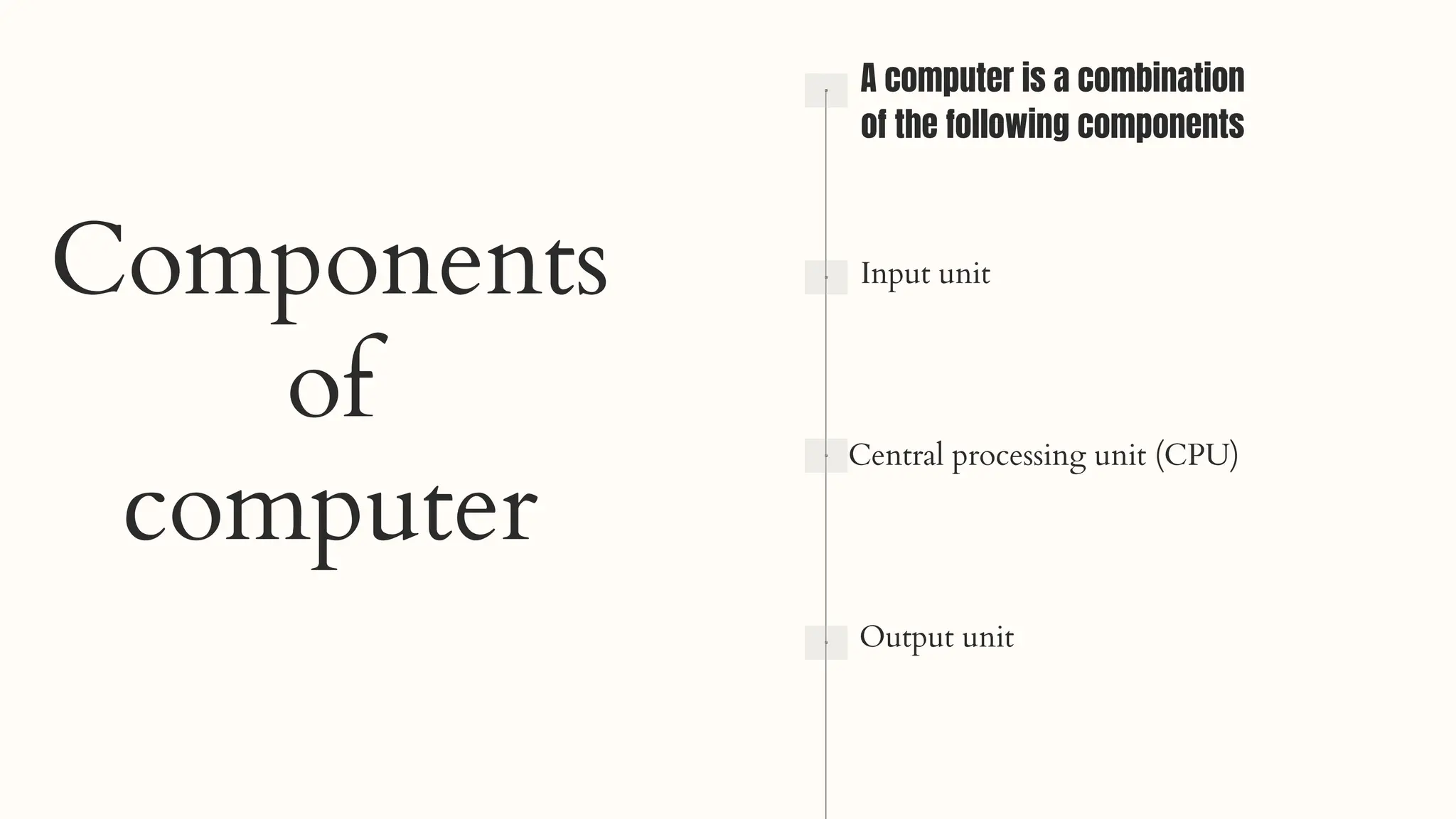 Basic of computer. Characteristics of computer | PPT