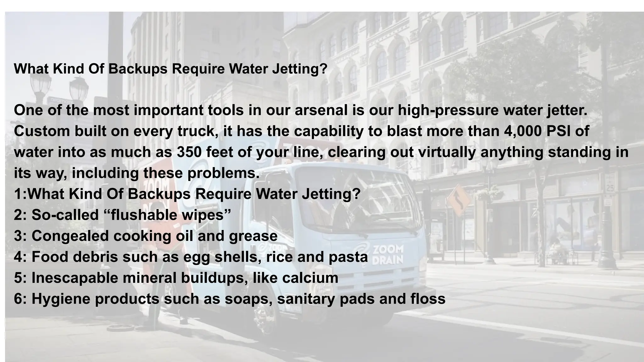 Zoom Drain, Drain and Sewer Experts in Houston, Katy and Cypress, Texas ...