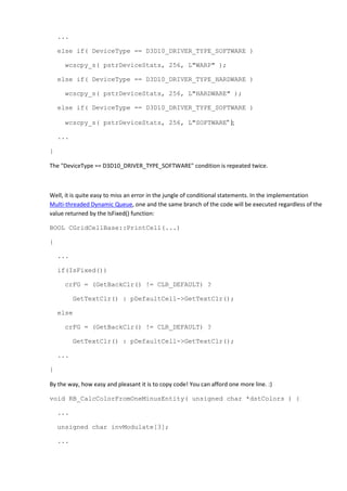 Consequences of using the Copy-Paste method in C++ programming and how ...