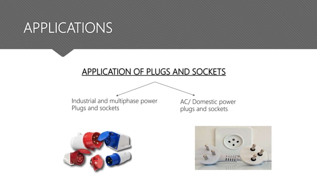 TYPES OF PLUGS AND SOCKETS | PPTX | Technology & Computing
