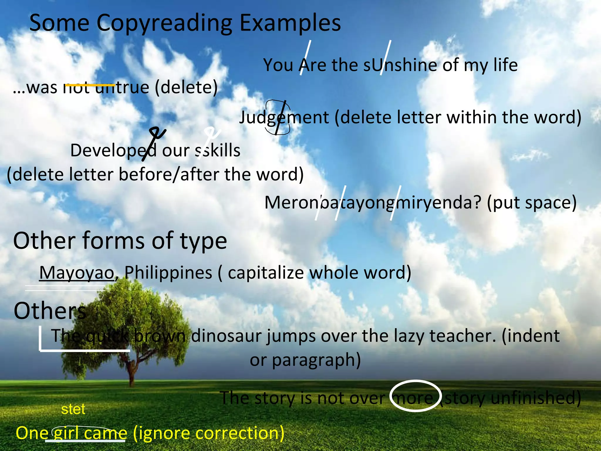 Copyreading | PPT