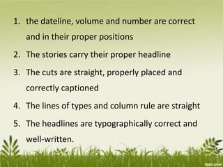 Copyreading | PPTX