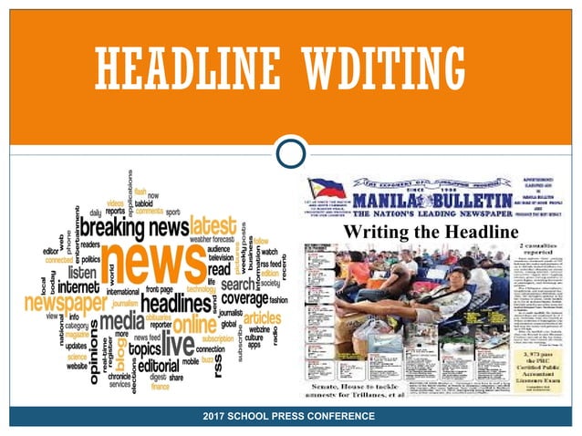 Copyreading and Headline Writing | PPT | Desktop Publishing | Computer ...