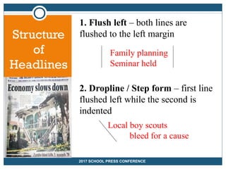 Copyreading and Headline Writing | PPT