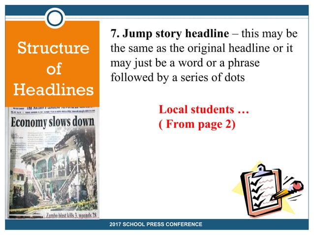 Copyreading and Headline Writing | PPT | Desktop Publishing | Computer ...
