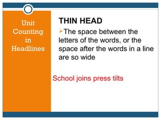 Copyreading and Headline Writing | PPT