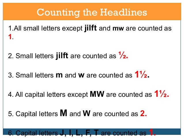 Copyreading and Headline Writing