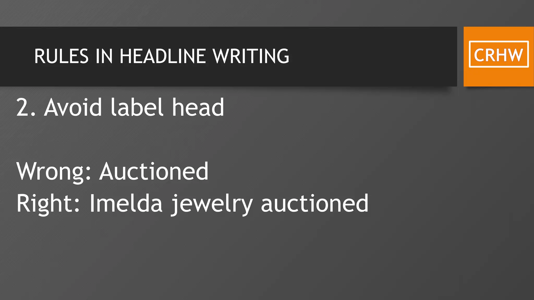 Copyreading and Headline Writing Lesson for Campus Journalism | PPTX