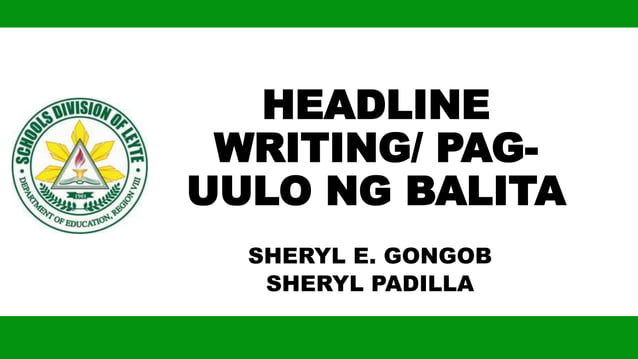 COPYREADING-HEADLINE-WRITING-DIVISION-VIRTUAL-TRAINING.pptx