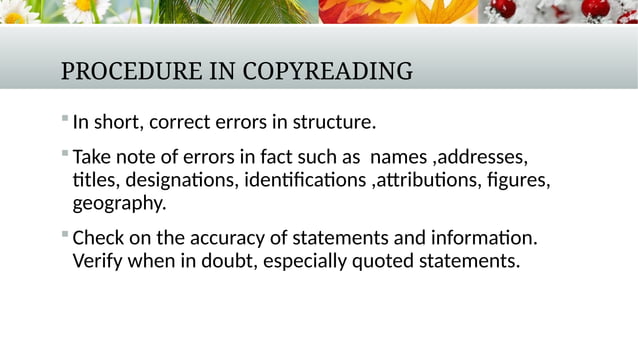 Copyreading and HW_2023.pptx............. | PPT
