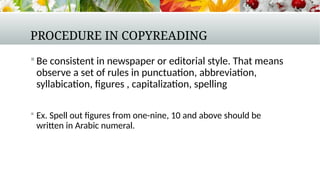 Copyreading and HW_2023.pptx............. | PPT