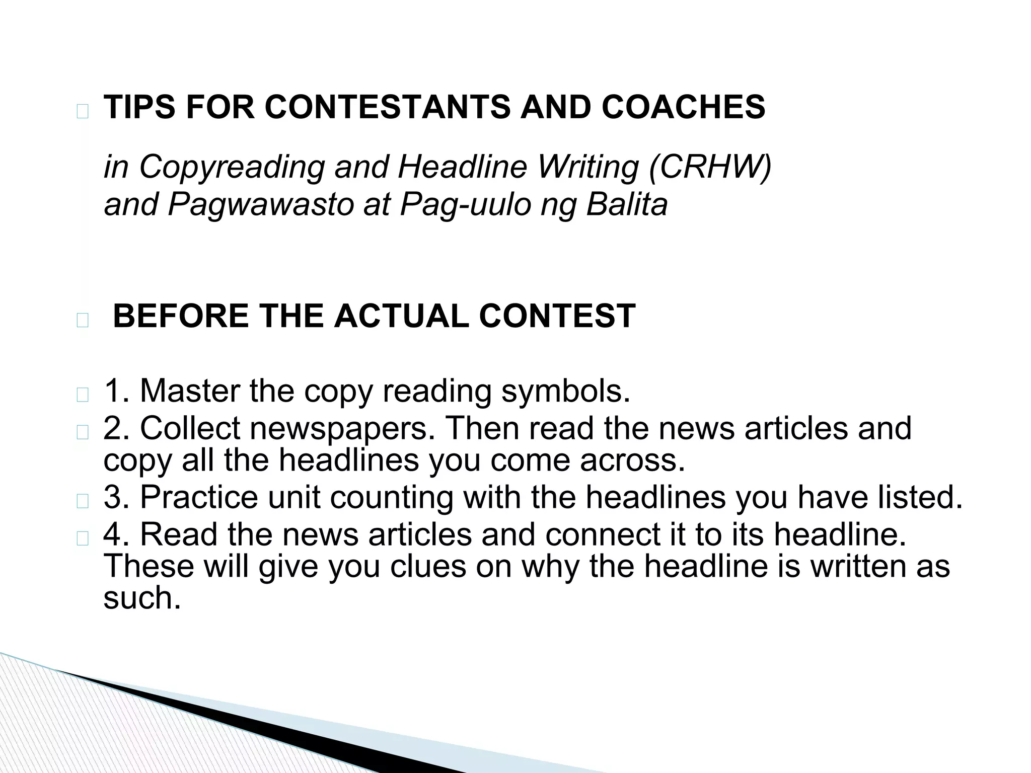 Copyreading & Headline Writing by LPA.pptx